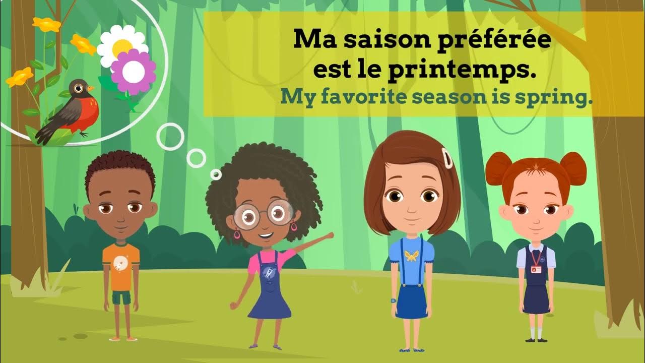 Petite conversation - Quelle est ta saison préférée? - YouTube