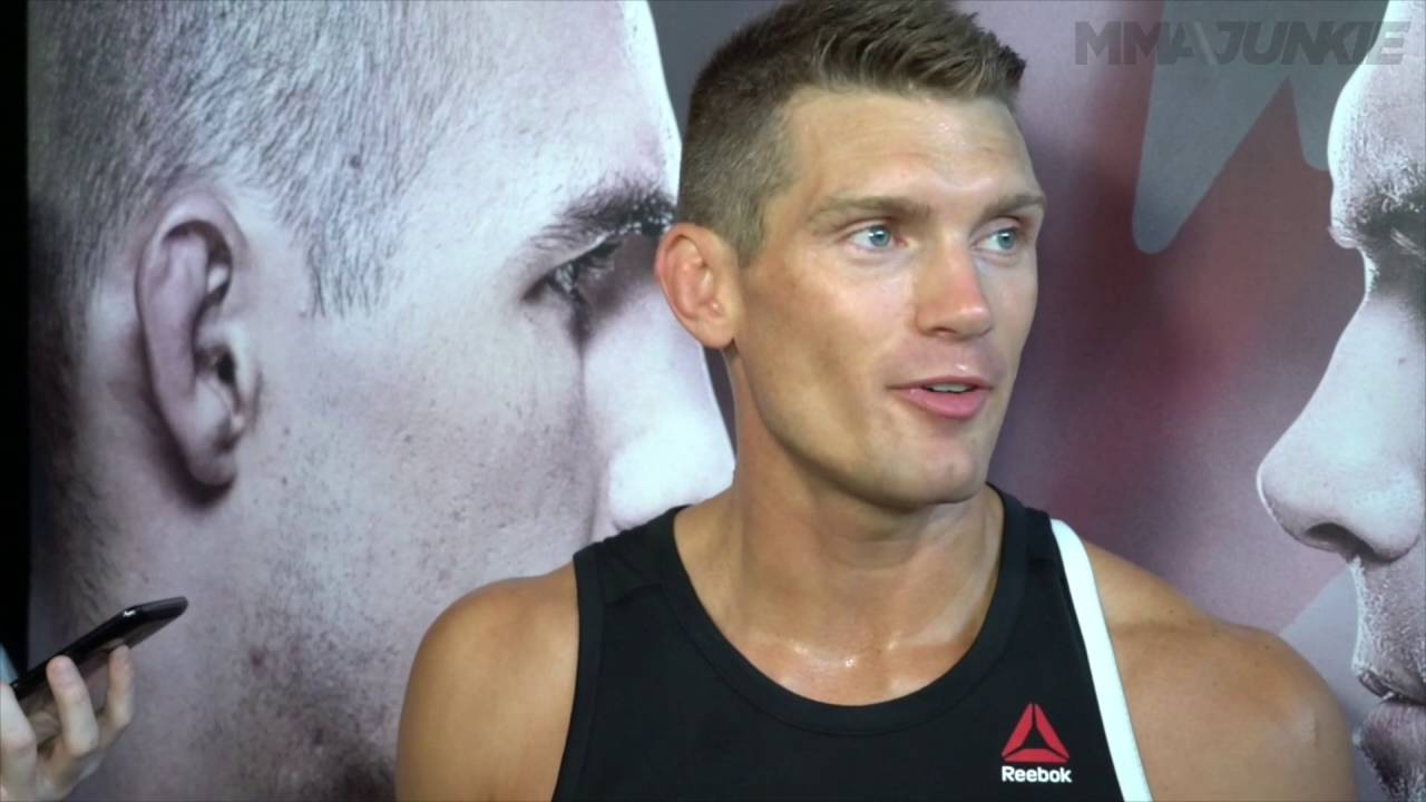 (Unedited) Stephen 'Wonderboy' Thompson talks with reporters at UFC ...