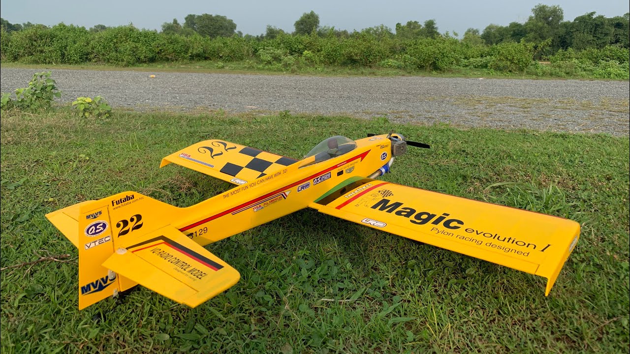 VQ Model -Magic Evolution -Pylon Racing .32 size - YouTube
