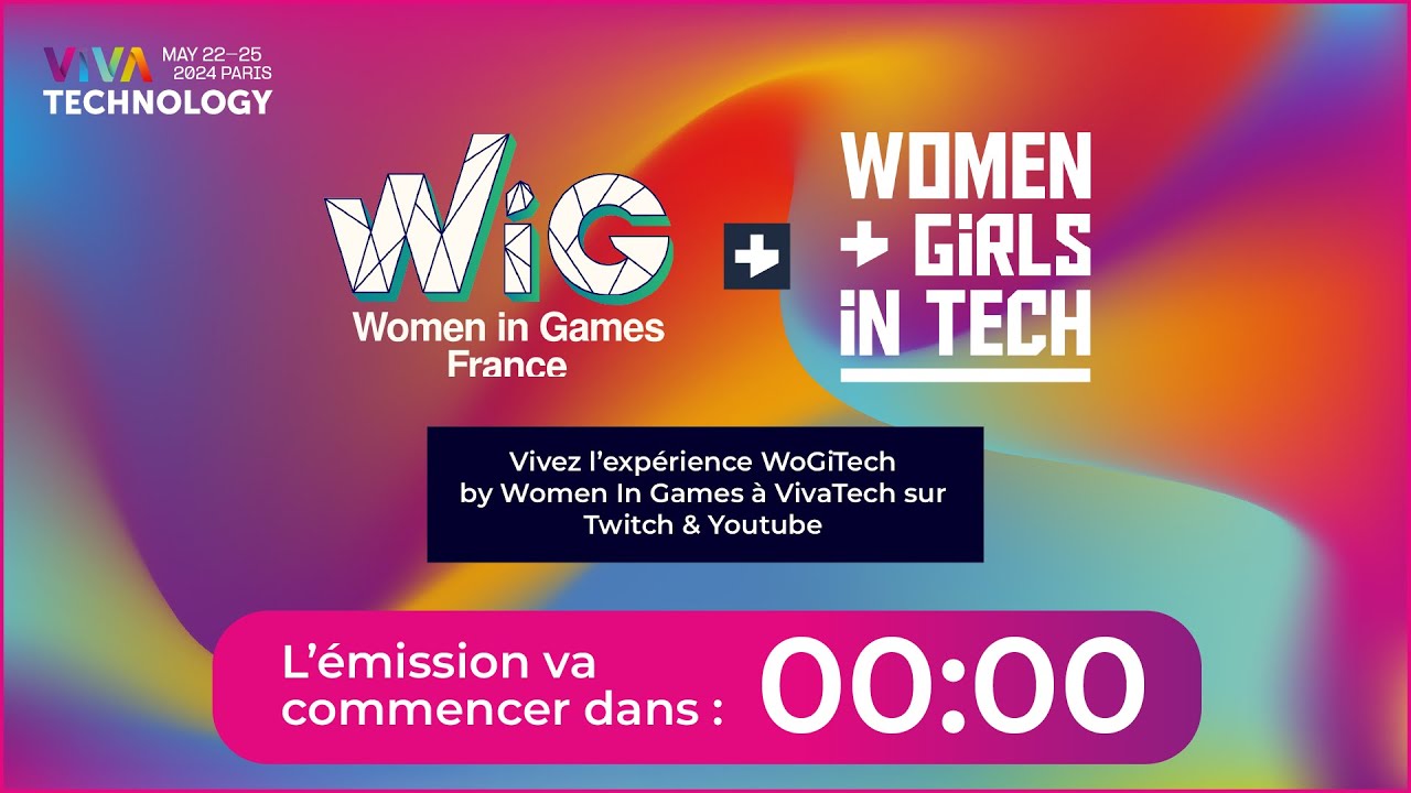 WOGITECH LIVE x Women In Games - Vivatech 2024 - YouTube