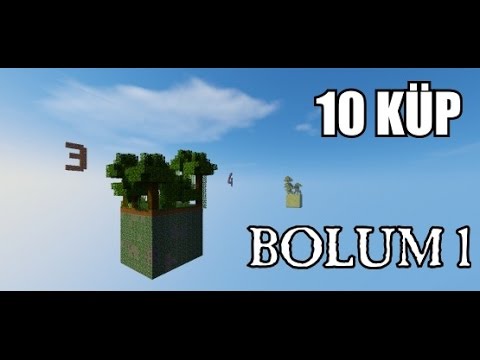 Minecraft -10 Küp Haritası - Bölüm 1 -
