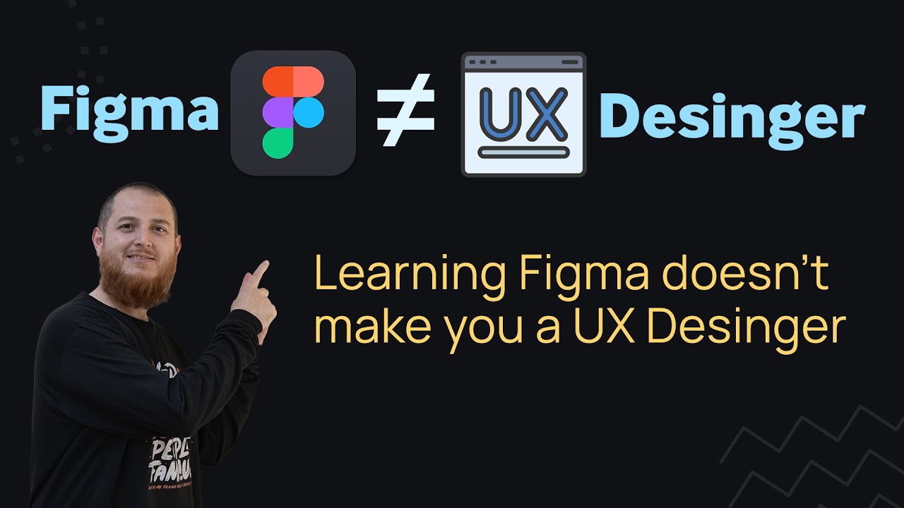 Figma is not UX Design - Stop learning Figma useless animations - YouTube