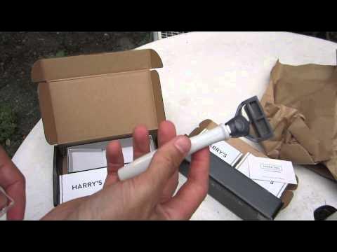 Harrys Razor Unboxing - YouTube