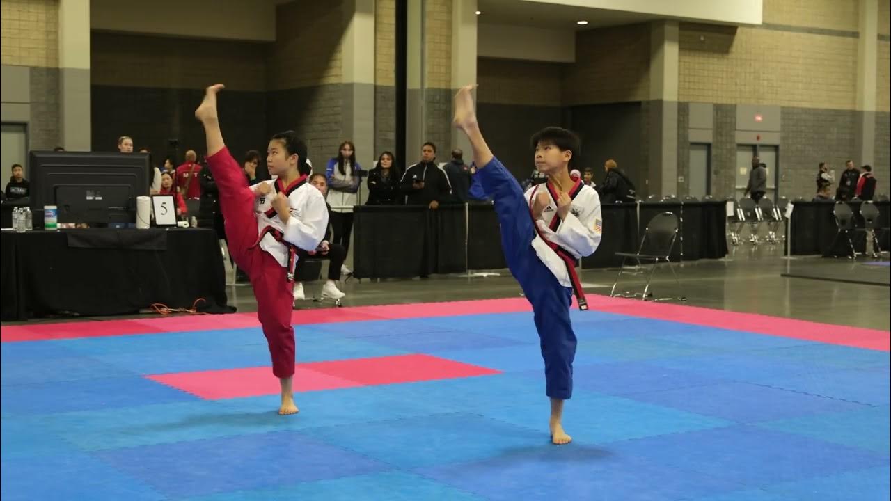 2024 U.S. National Taekwondo Team Trials (Poomsae Cadet Pair) - YouTube