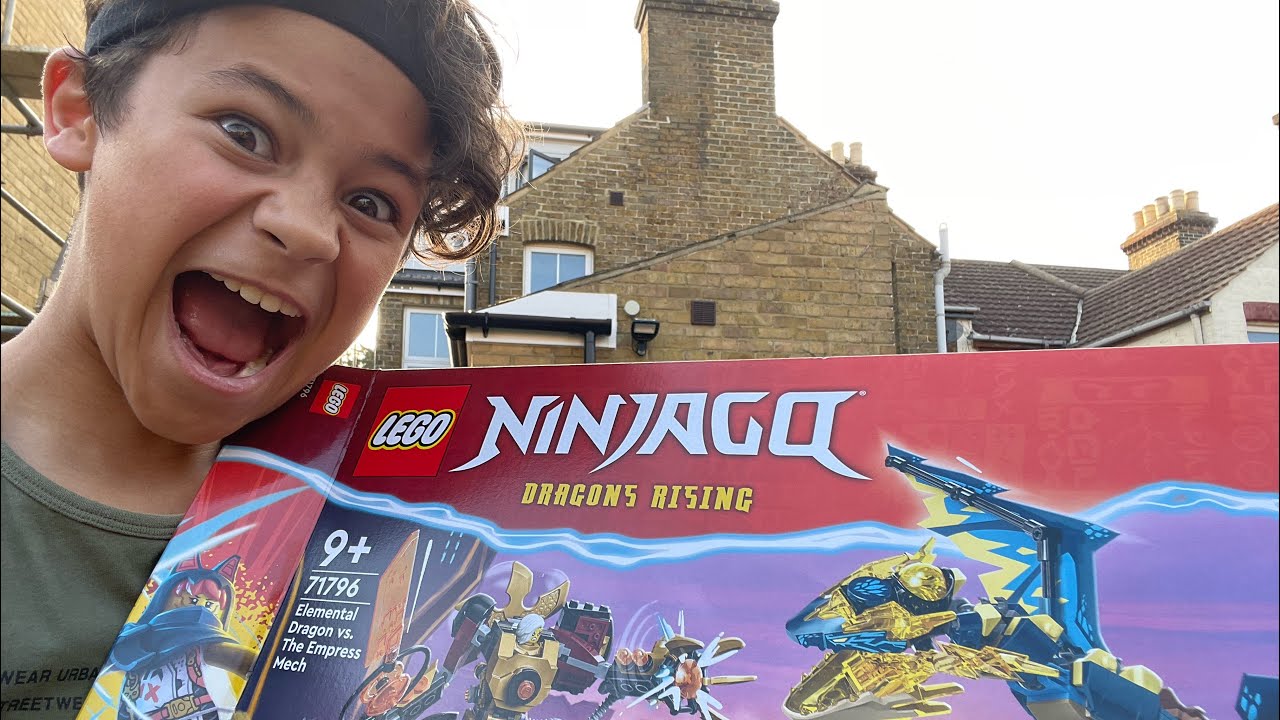 I Built The BRAND NEW Ninjago Lego set - YouTube