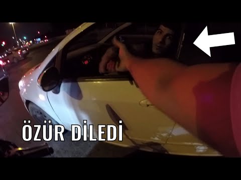 Az Kalsın KAZA Yapıyordum - ÖZÜR DİLEDİ !!