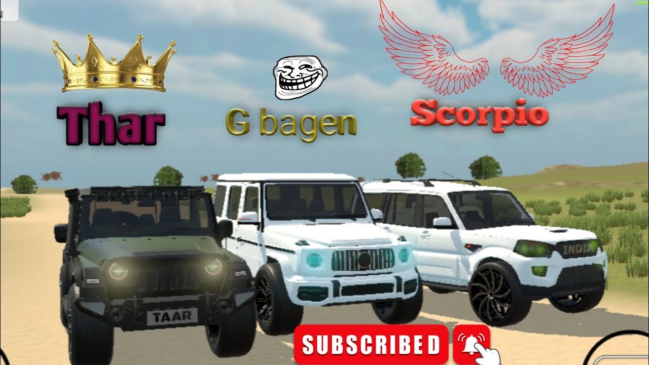Thar, Scorpio 🦂, marsadi G bagen #gaming android phone 📱 video 📸 ...