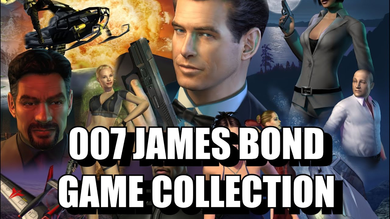 007 James Bond Game Collection - PS1 - PS2 - PS3 - YouTube