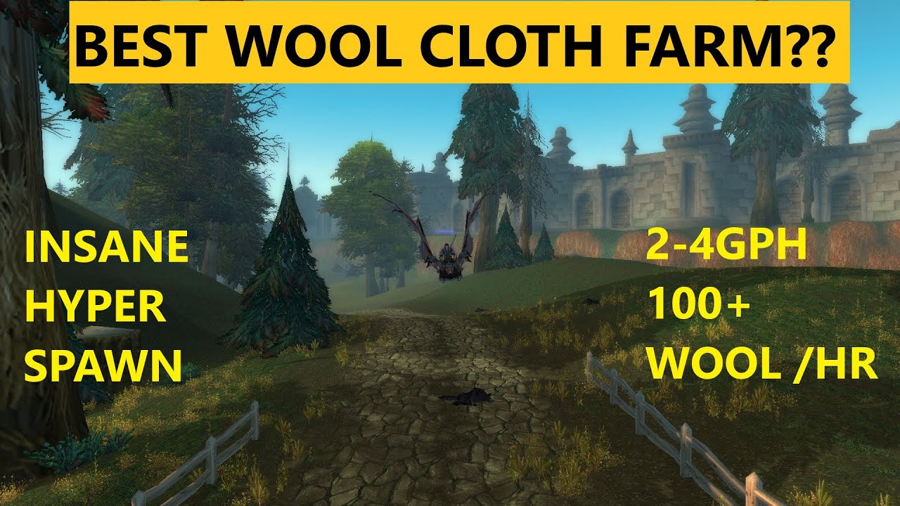 WOOL CLOTH GOLD FARM STILL WORTH IT IN PHASE 3 IN Season Of Discovery ...