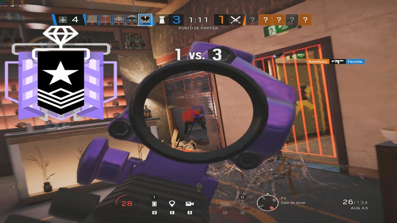 Highlights R6-Pc #1 Diamond rank - YouTube