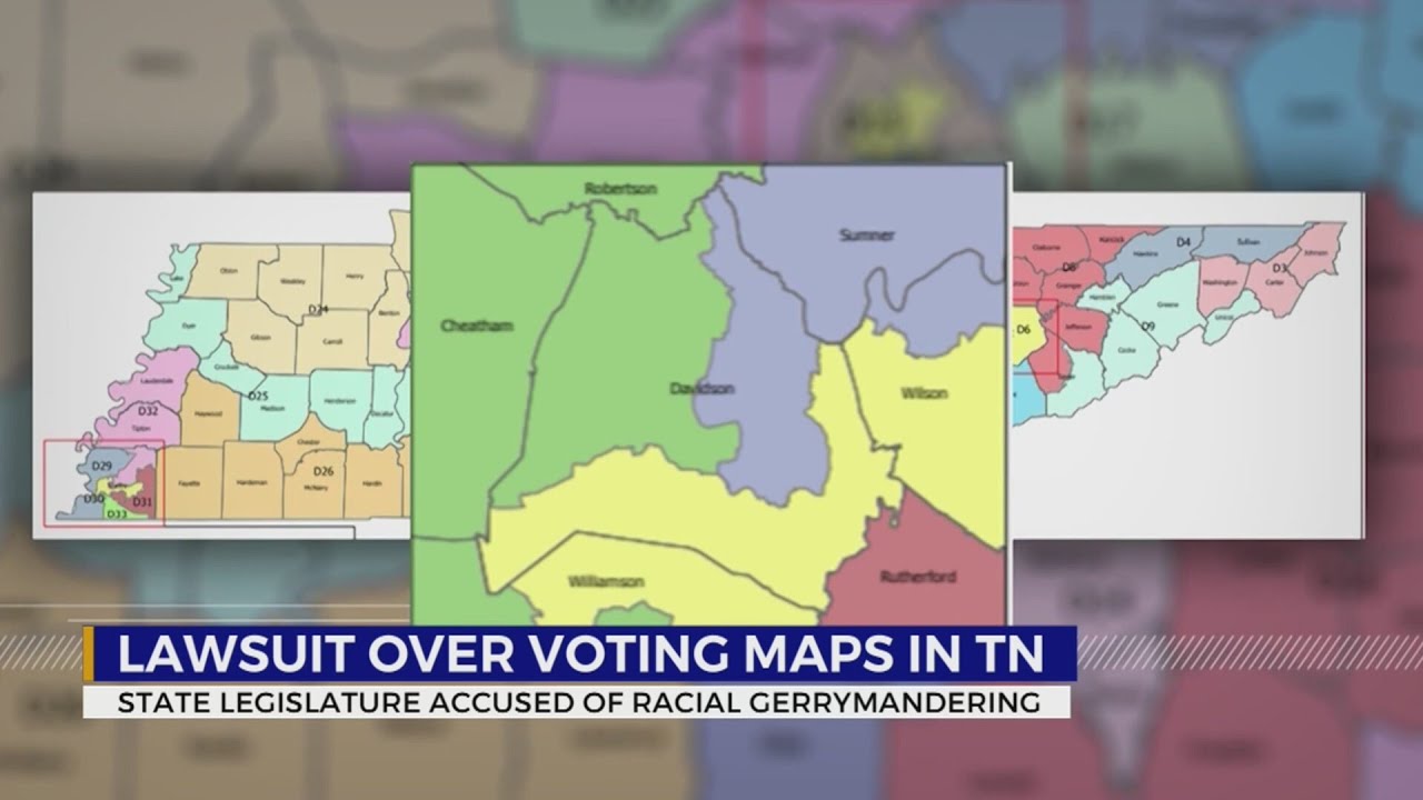 Lawsuit over voting maps in Tennessee - YouTube