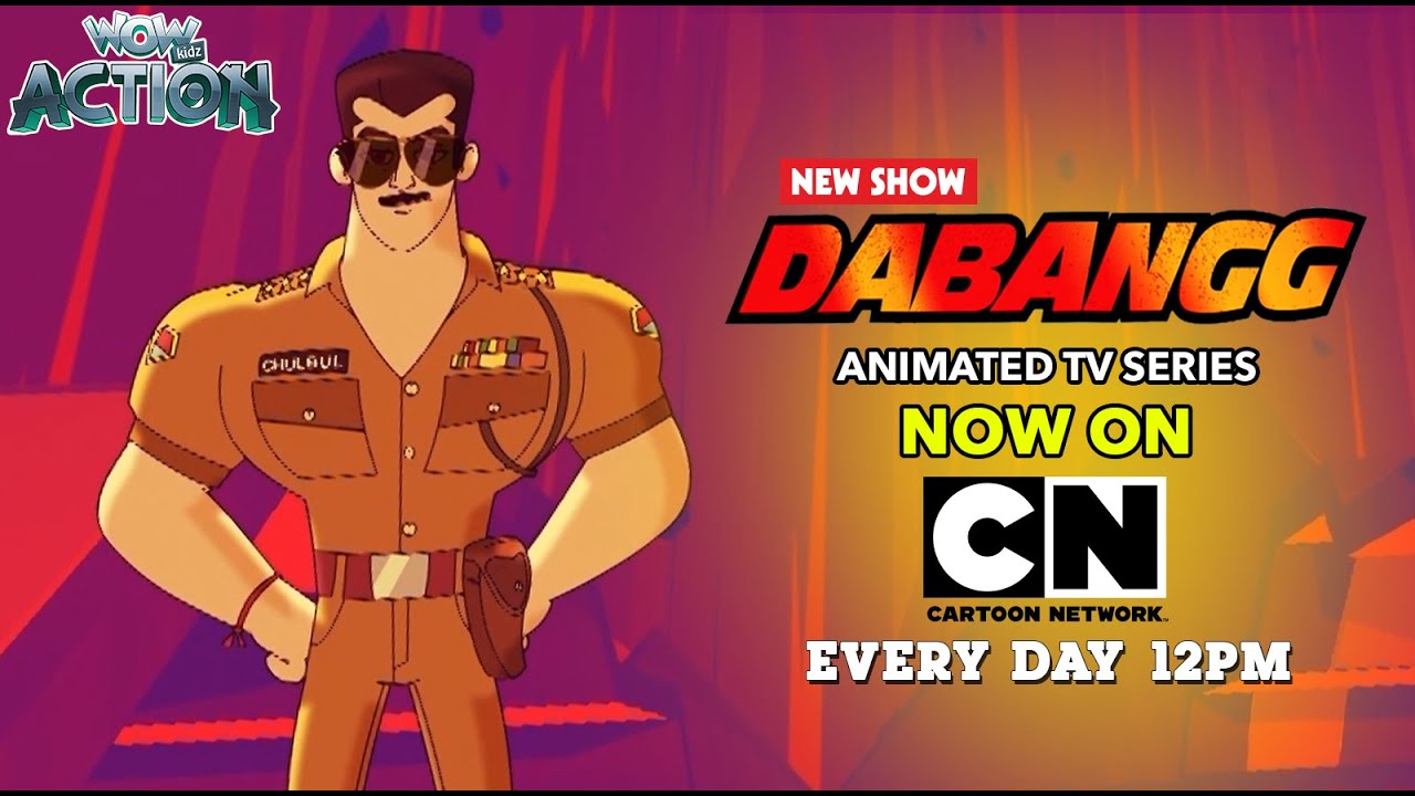 Dabangg on Cartoon Network | Everyday @12PM | Promo | Wow Kidz - YouTube