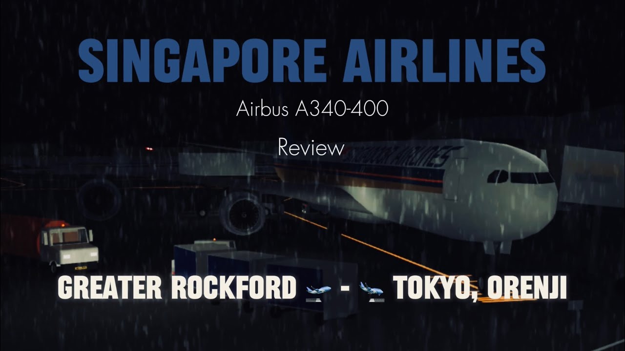 Greater Rockford 🛫 - 🛬 Tokyo, Orenji | PTFS | A340-400 - YouTube