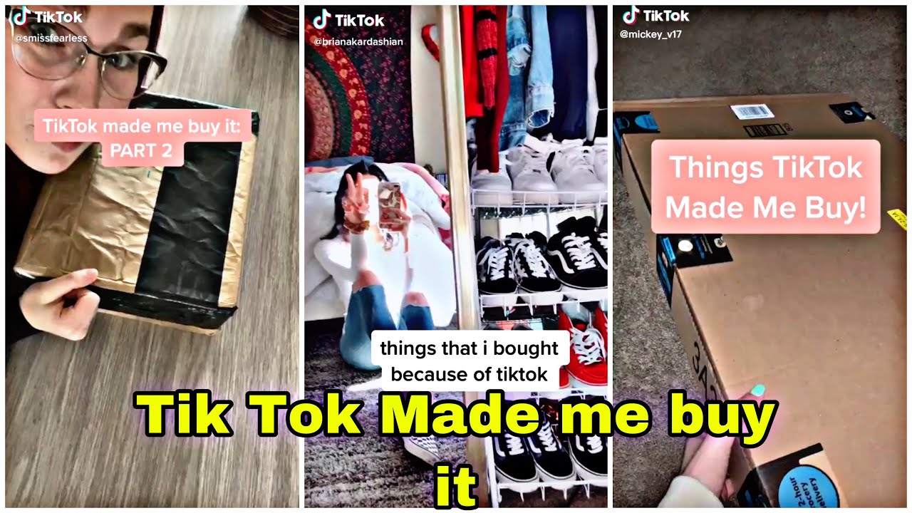 Tik Tok made me buy it #tiktokmademebuyit #stayathome #withme - YouTube