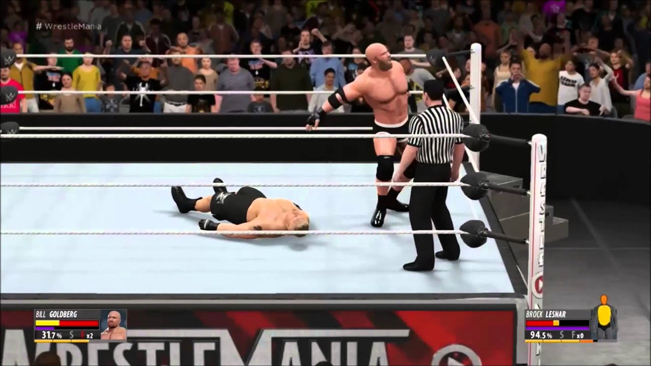 WWE 2K16 Community Showcase | Goldberg | Goldberg's Signature and ...