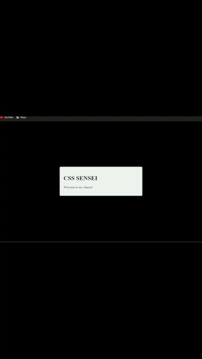 How To Bring Div Container In Center Html Css Htmltutorial Youtubeshorts Shorts Youtube