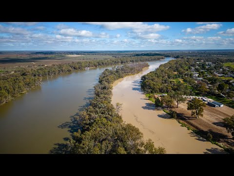 Junction of the Murray River and the Darling River
