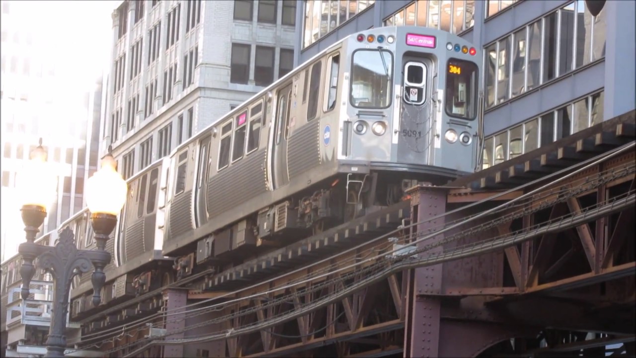 Railfanning Chicagoland: Morning Action on the Chicago Loop. - YouTube