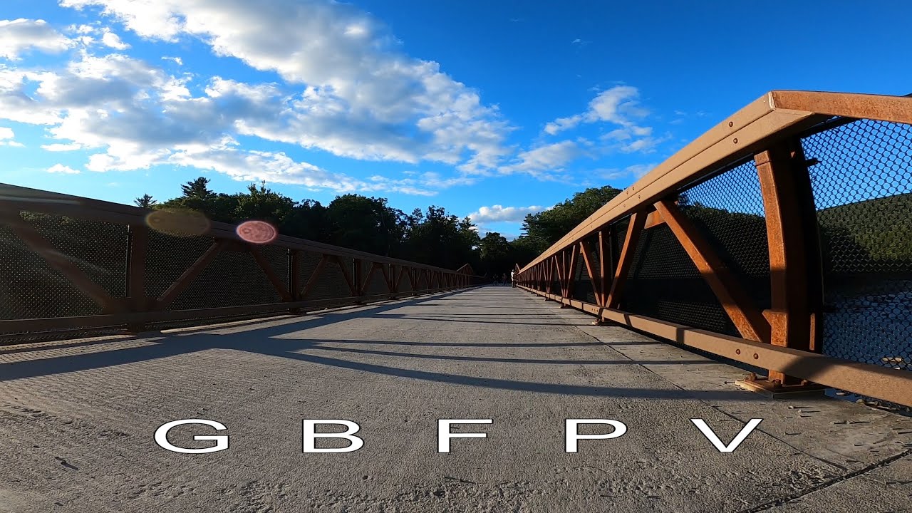 GBFPV HD1 Boiceville Rail Trail Bridge 9 18 22 - YouTube