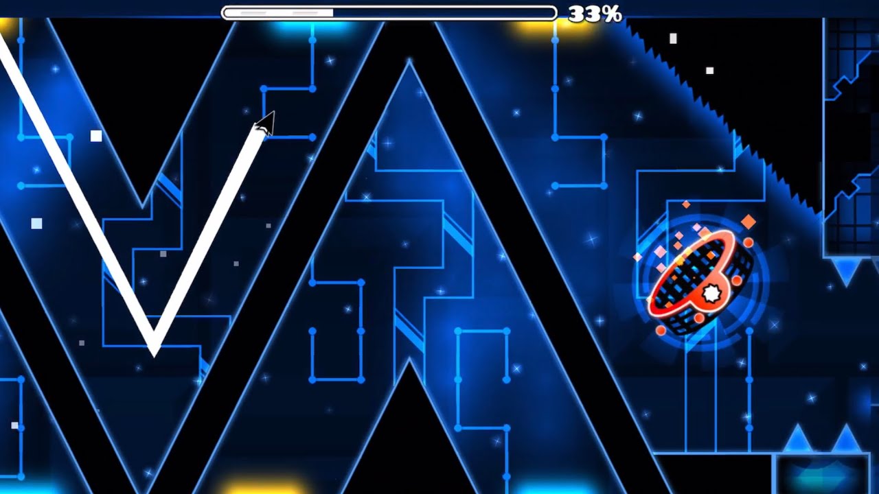 Geometry dash : sidestep 100% - YouTube