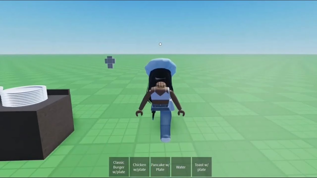 My Roblox test cooking system🍔🍽 - YouTube