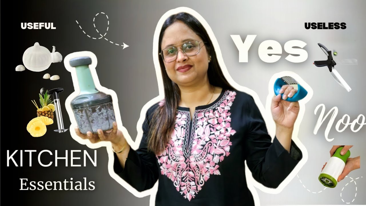 Indian kitchen essentials | useful or useless items Amazon finds - YouTube