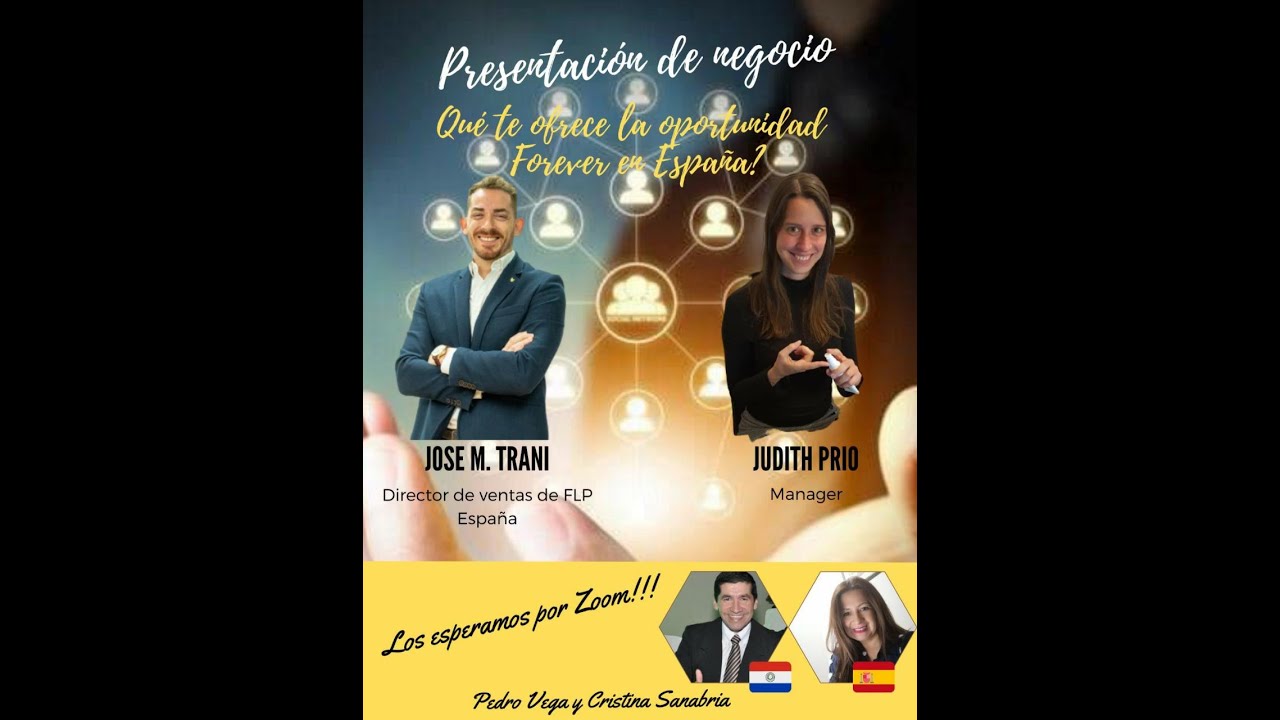 Judith Prio & Jose Manuel Trani - Oportunidad de Negocios Global - YouTube
