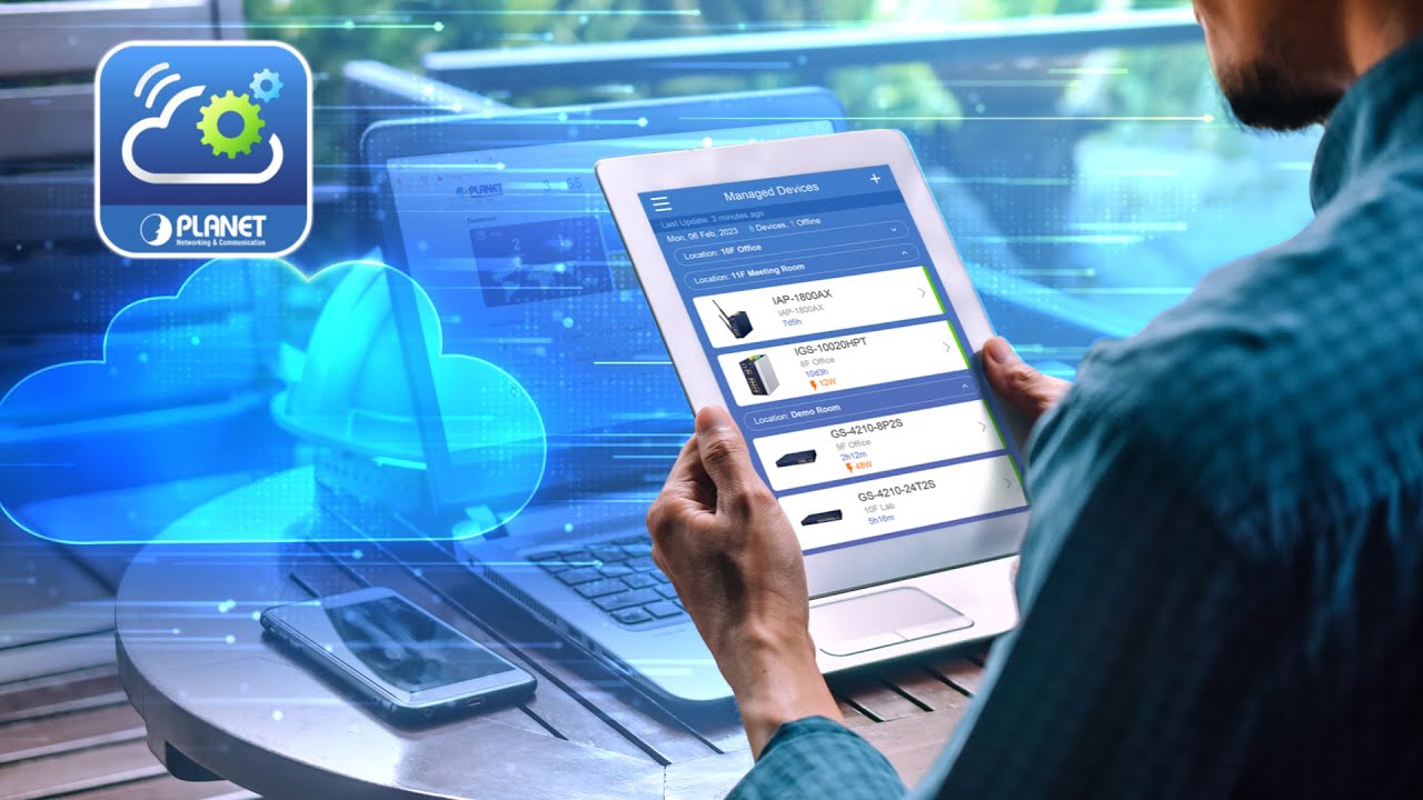 PLANET CloudViewerPro: Cloud-based Monitoring & Control App - YouTube