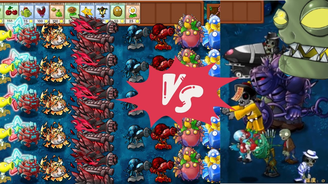 Plan vs Zombies mod fushion fanmade 2.2.1 challenger 4| bear hl gaming ...