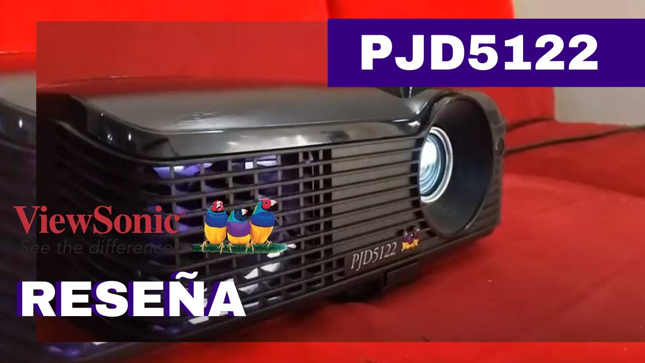 Reseña del Proyector DLP ViewSonic PJD5122 Reconstruido - YouTube