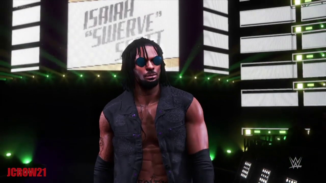 Isaiah "Swerve" Scott Entrance - WWE 2K20 - YouTube