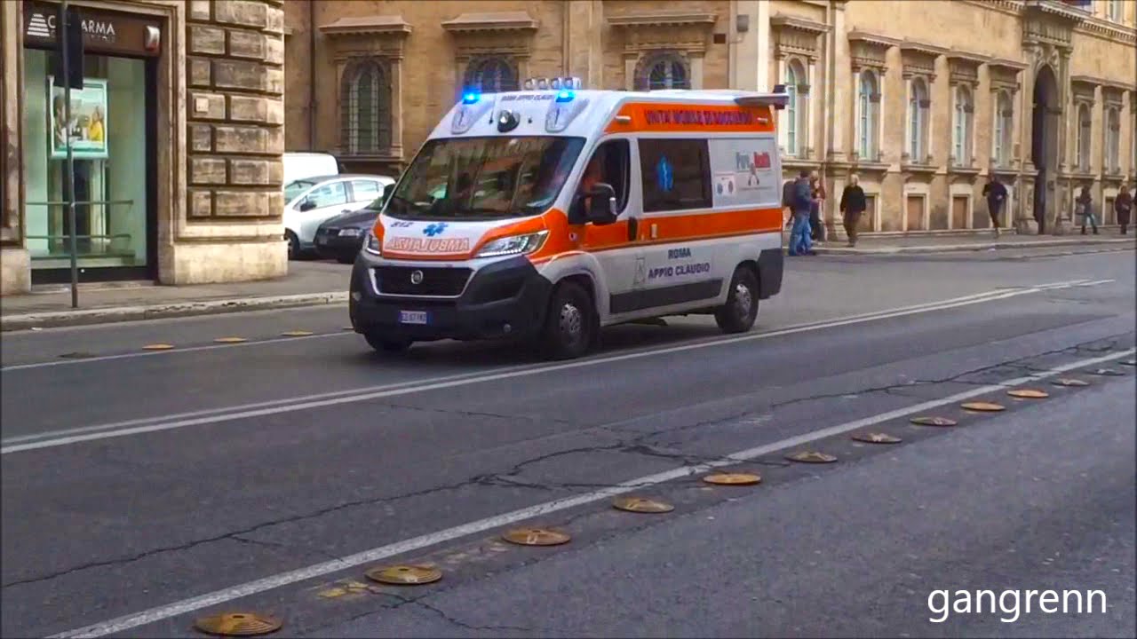 [COLLECTION] Italian ambulances responding - YouTube