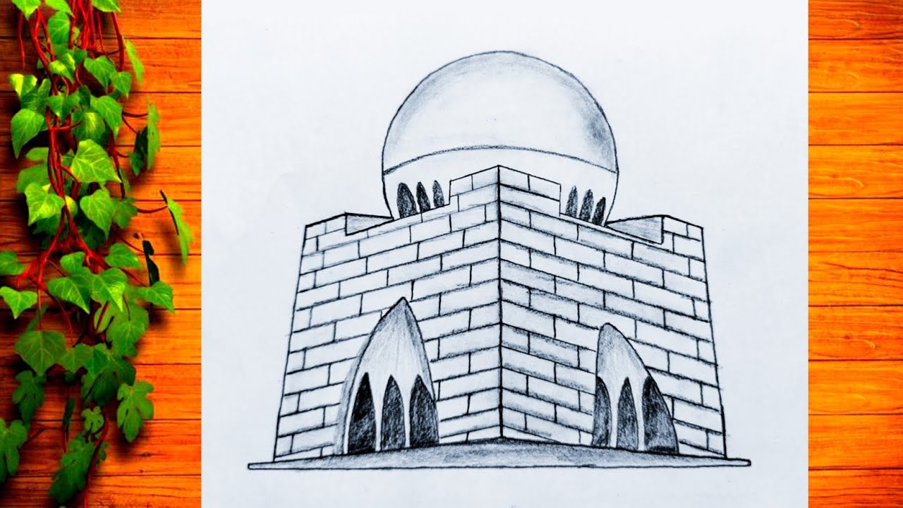 Mazar E Quaid Sketch