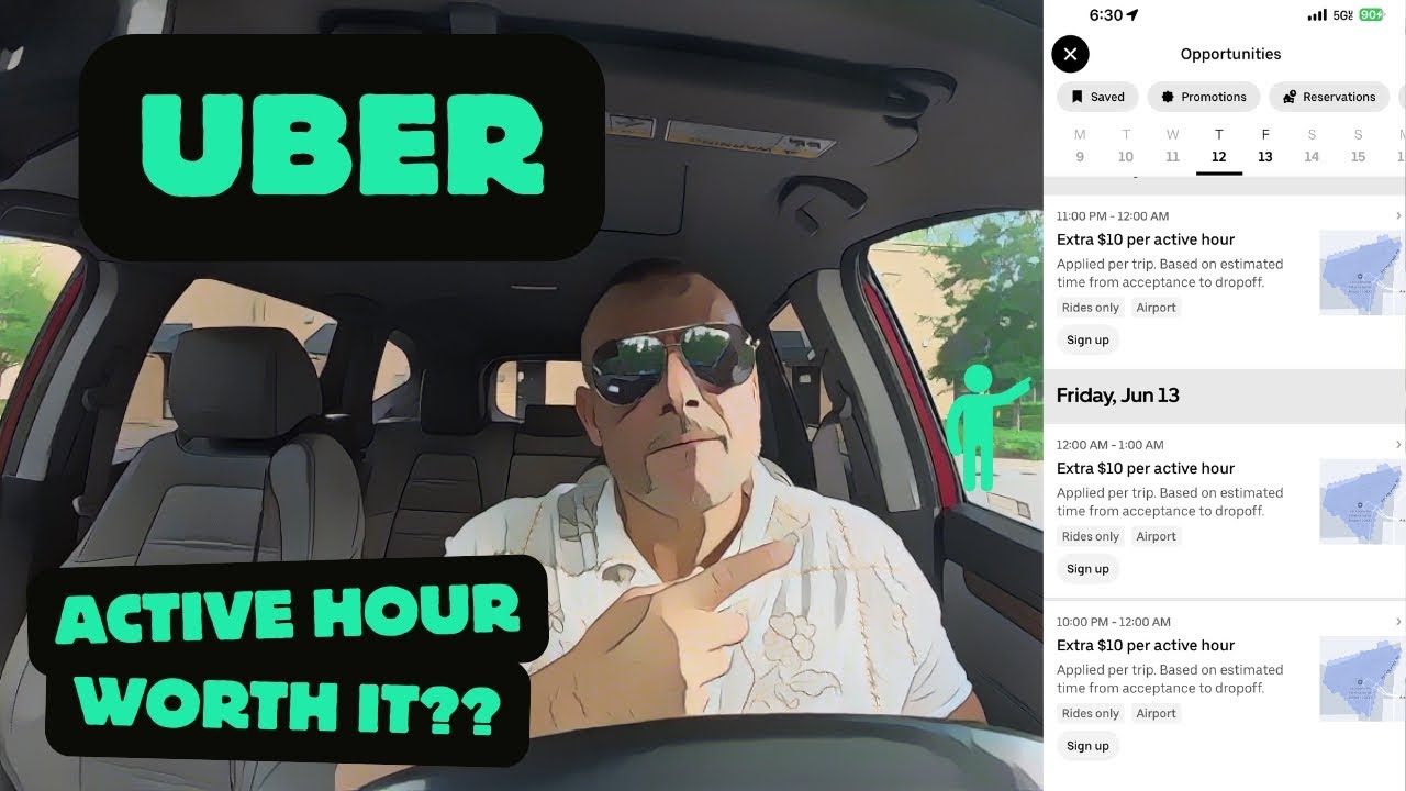 Uber's Active Hour Bonus: Is It Worth It? - YouTube