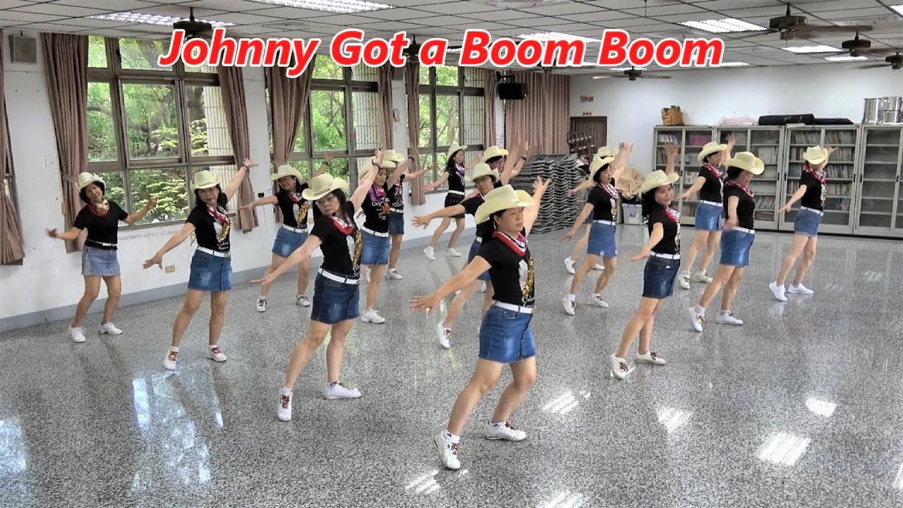 Johnny Got a Boom Boom｜Line Dance by Darren Bailey｜強尼夠酷｜4K - YouTube
