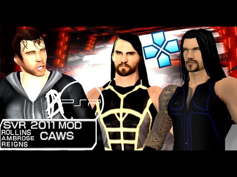 SVR2011 Mod Roman Reigns, Dean Ambrose, Seth Rollins Caws /w Formula ...