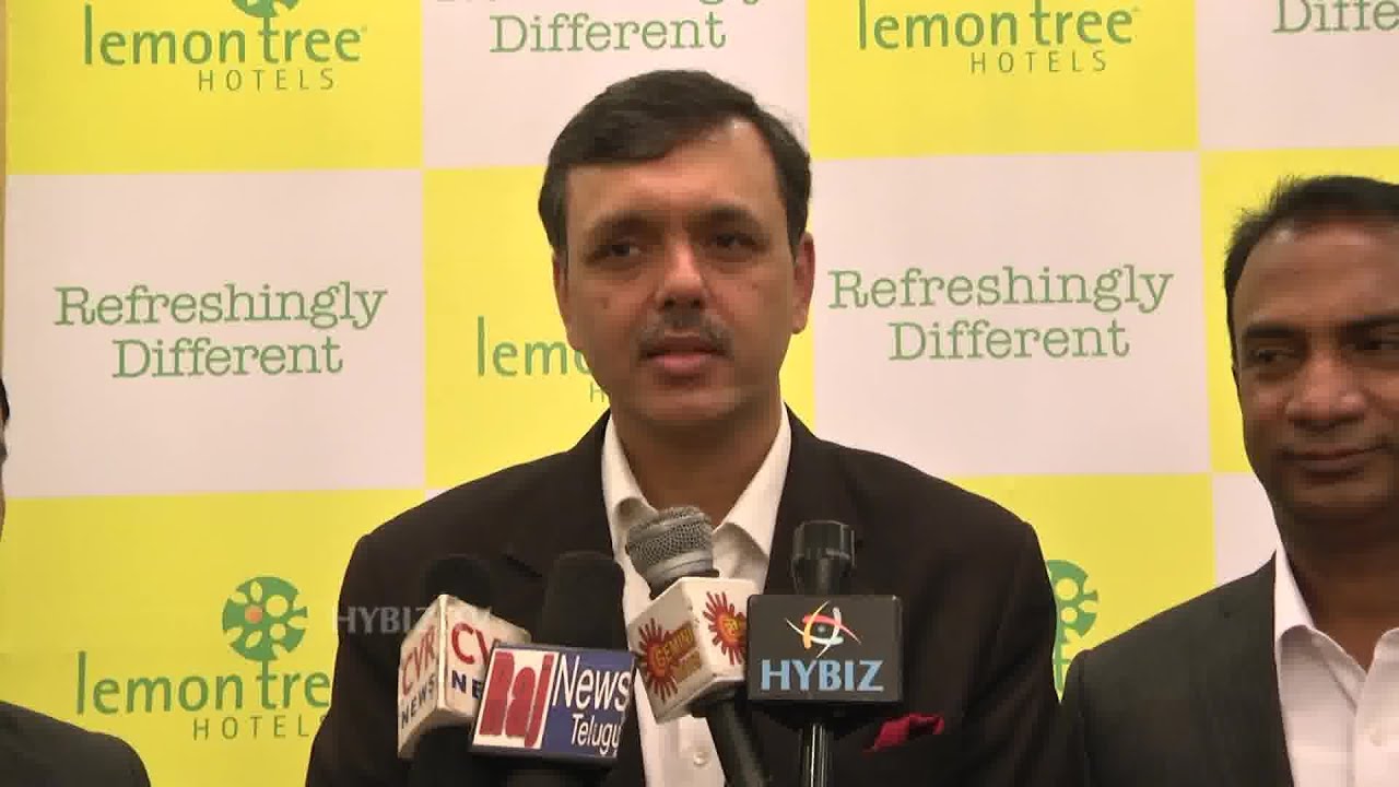 Sumant Jaidka At Launch of Lemon Tree Hotel Hyderabad-Hybiz.tv - YouTube