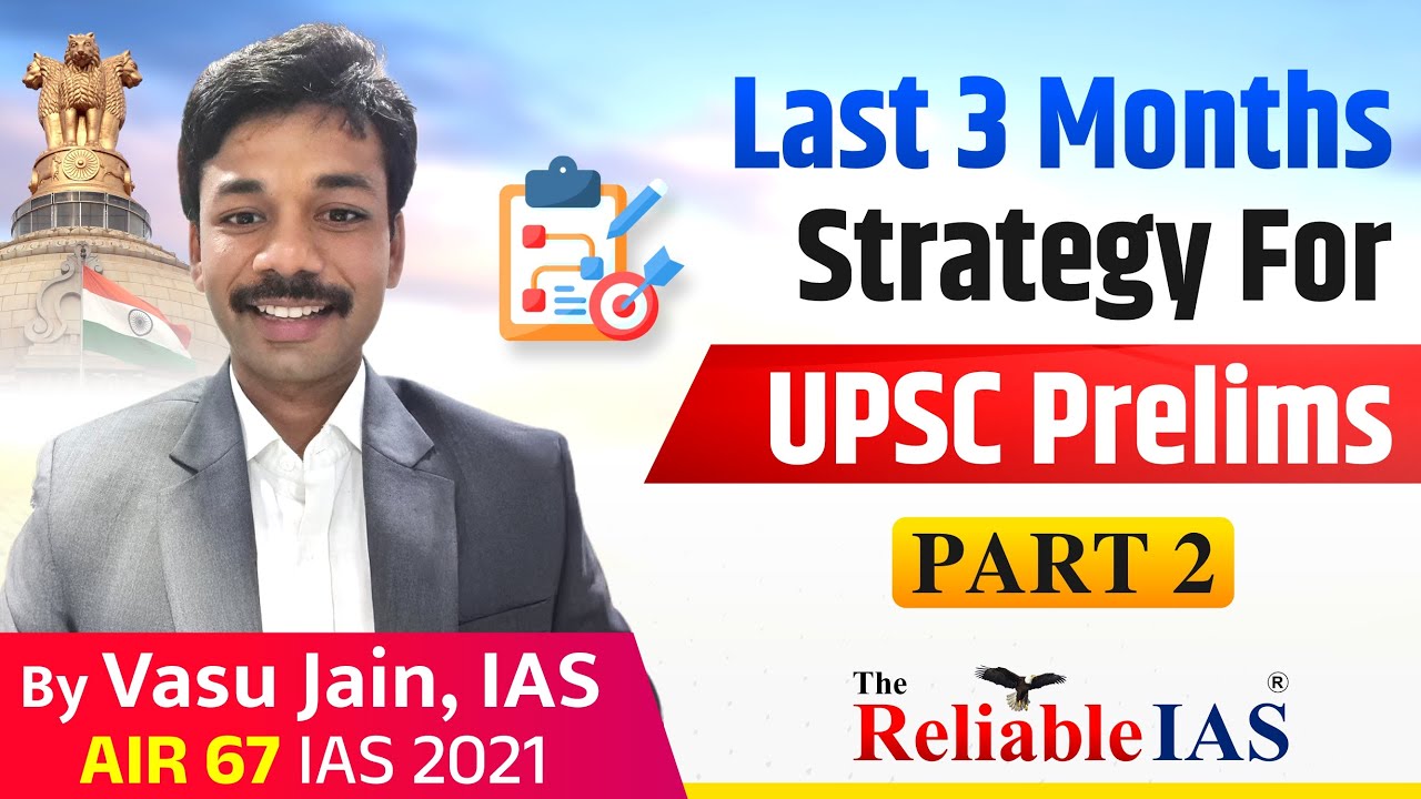 Topper’s Guide: AIR IAS 2021 VASU JAIN Sir | UPSC Pre Last 3 Month Exam Strategy Part2 #toppers ...
