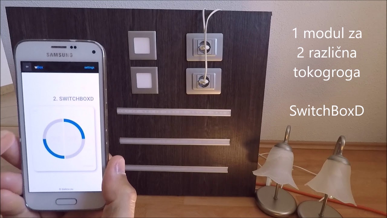 Blebox SwitchBox in SwitchBoxD - YouTube