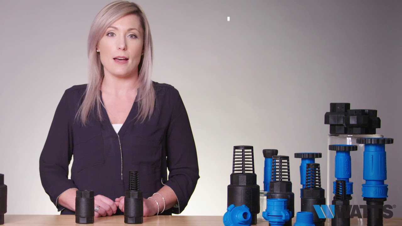 Watts ANKA Foot & Check Valves - YouTube