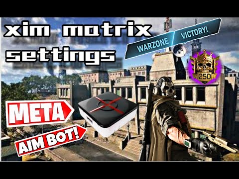 BEST XIM MATRIX WARZONE, B06 SETTINGS CRAZY (AIM AND MOVEMENT) 0 RECOIL ...