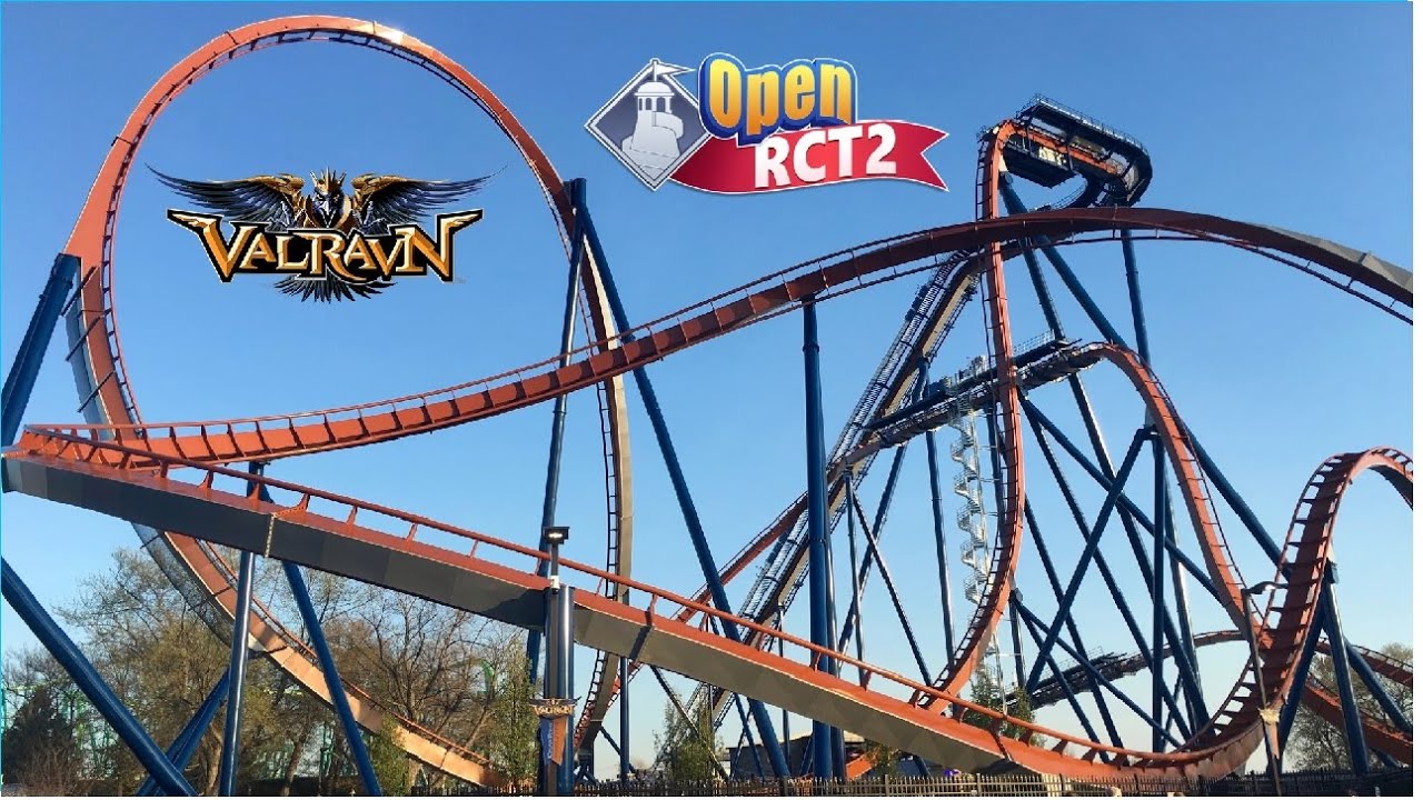Valravn At Cedar Point Recrestion In Open RCT 2 - B&M Dive Coaster ...