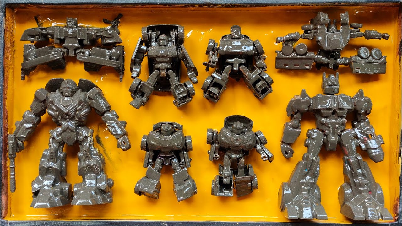 Membersihkan Mainan Tobot, Tobot R, Tobot C, Mini Tobot, Robot ...