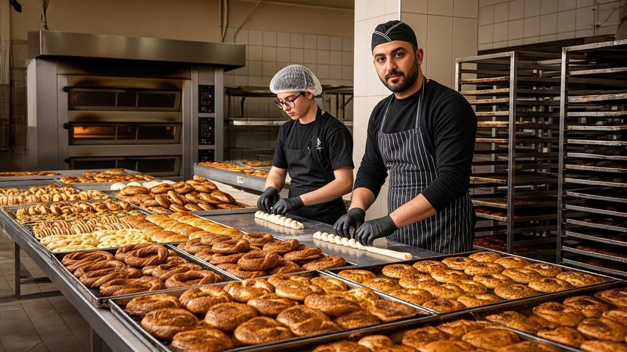 Mastercrafted Pastry Varieties - How a Turkish Patisserie Works - YouTube