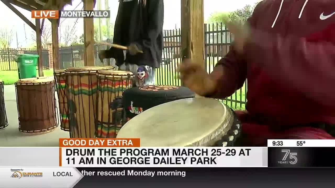 DRUM The Program spring break March 25-29 at George Dailey Park - YouTube
