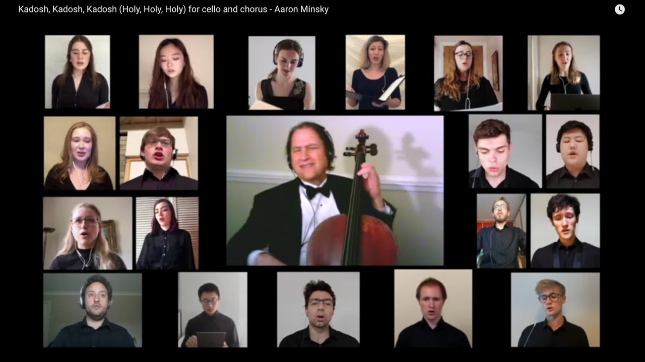 Kadosh, Kadosh, Kadosh (Holy, Holy, Holy) for cello and chorus - Aaron ...