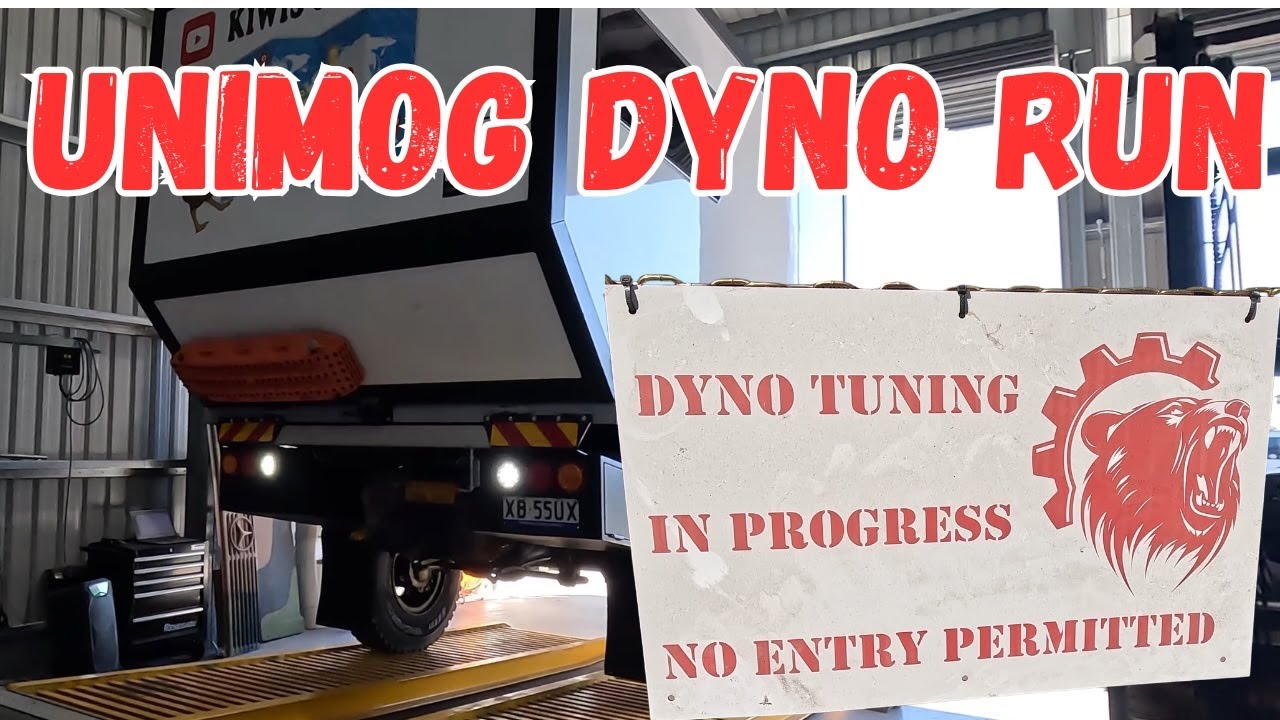 UNIMOG Dyno Day: Speedo Calibration & Power Run! - YouTube