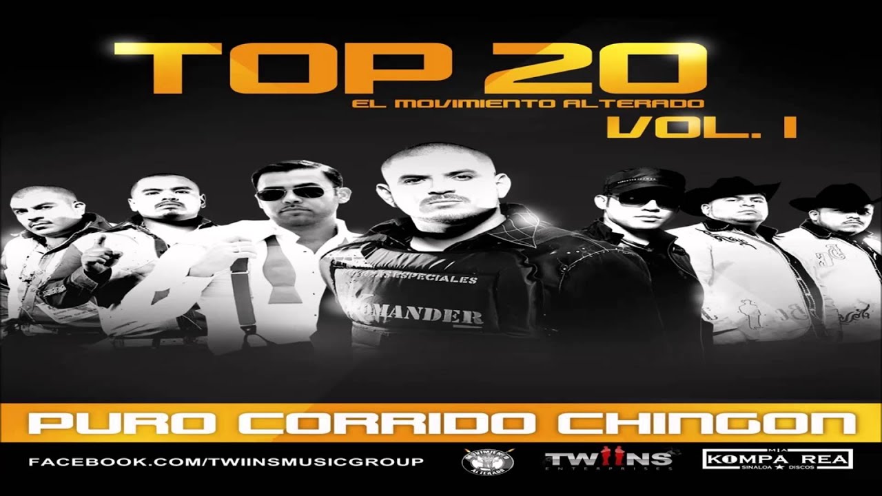 Movimiento Alterado - Album Mix Vol 1 (Puro Corrido Chingon) 2015 - YouTube