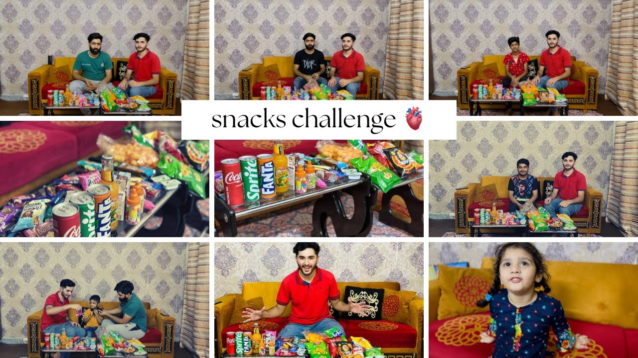 Snacks challenge 😋| Guess the snacks itny Zayada snacks 😙🫀 - YouTube