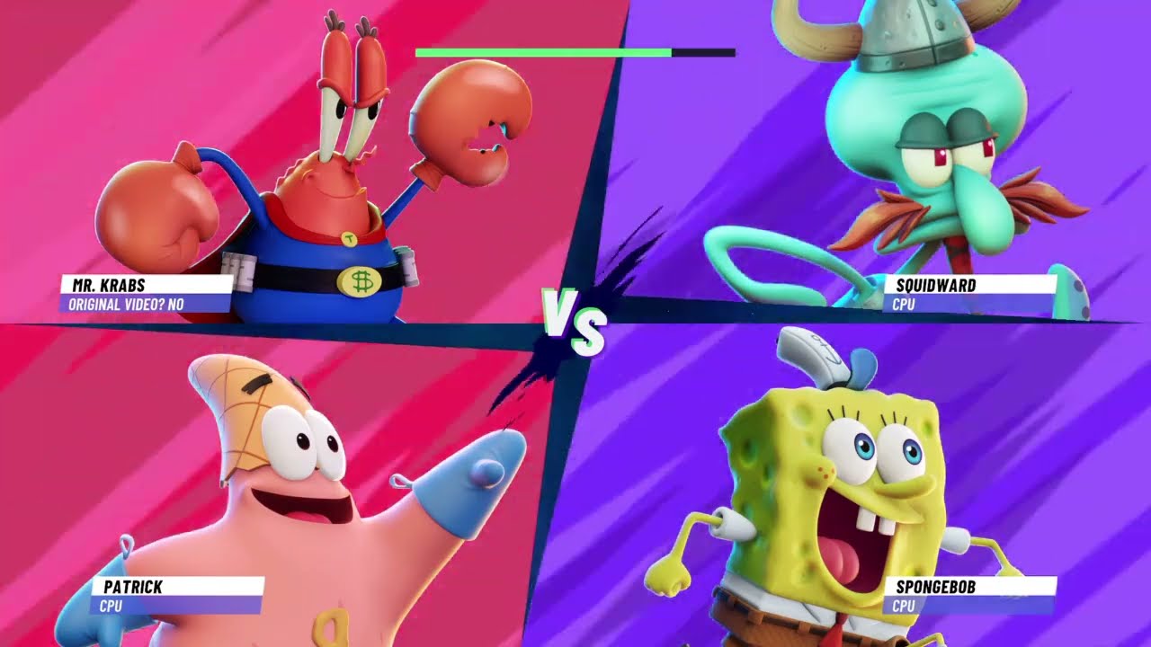Spongebob Patrick Squidward Meneer Krabs Nick N HD SpongeBob